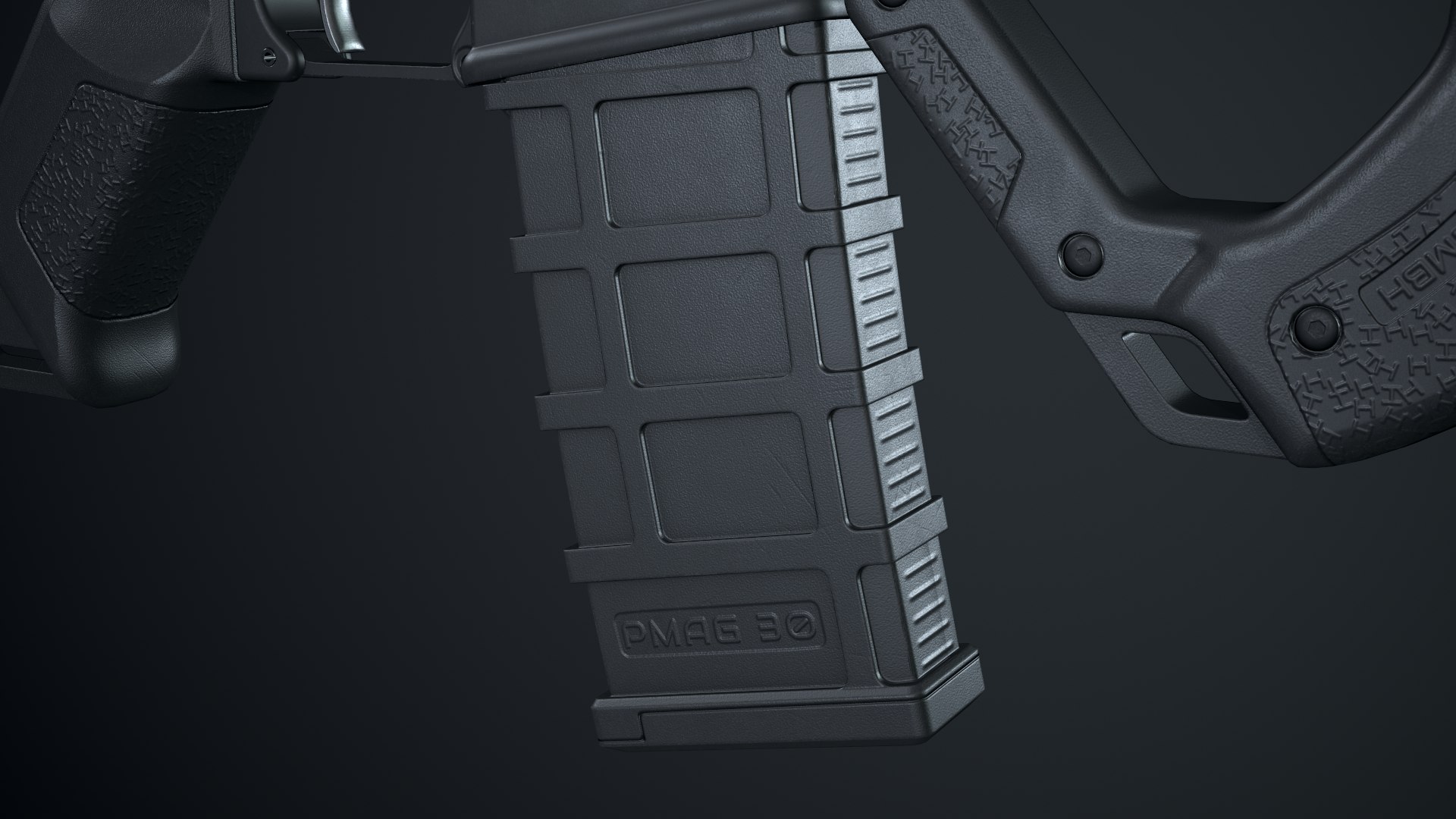 3D Model M4A1 Custom-02 Modular - TurboSquid 1874554