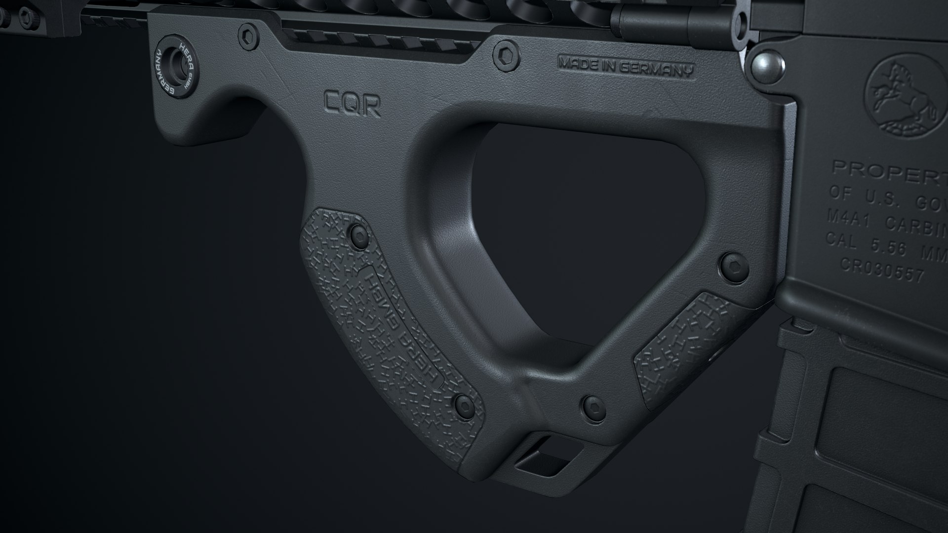 3D Model M4A1 Custom-02 Modular - TurboSquid 1874554