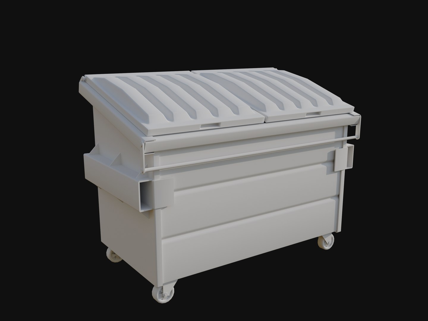 3D Rusty Dumpster Model - TurboSquid 2019764