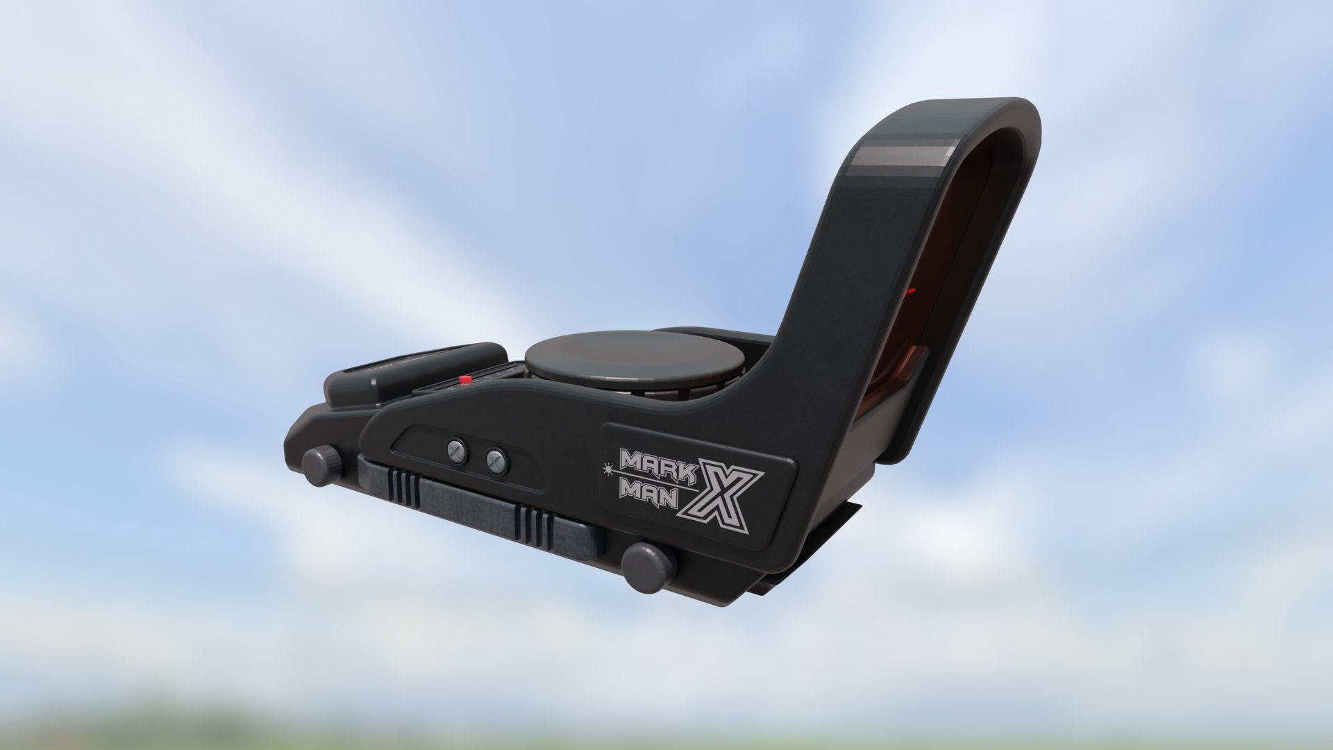 3D Model Red Dot Sight ELO-23 - TurboSquid 2028768