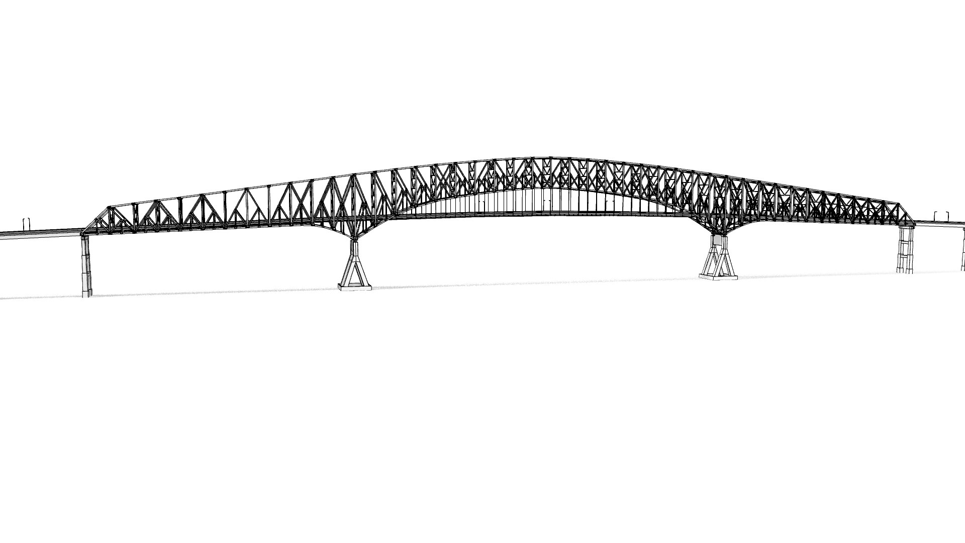 3D Francis Scott Key Bridge - TurboSquid 2209576