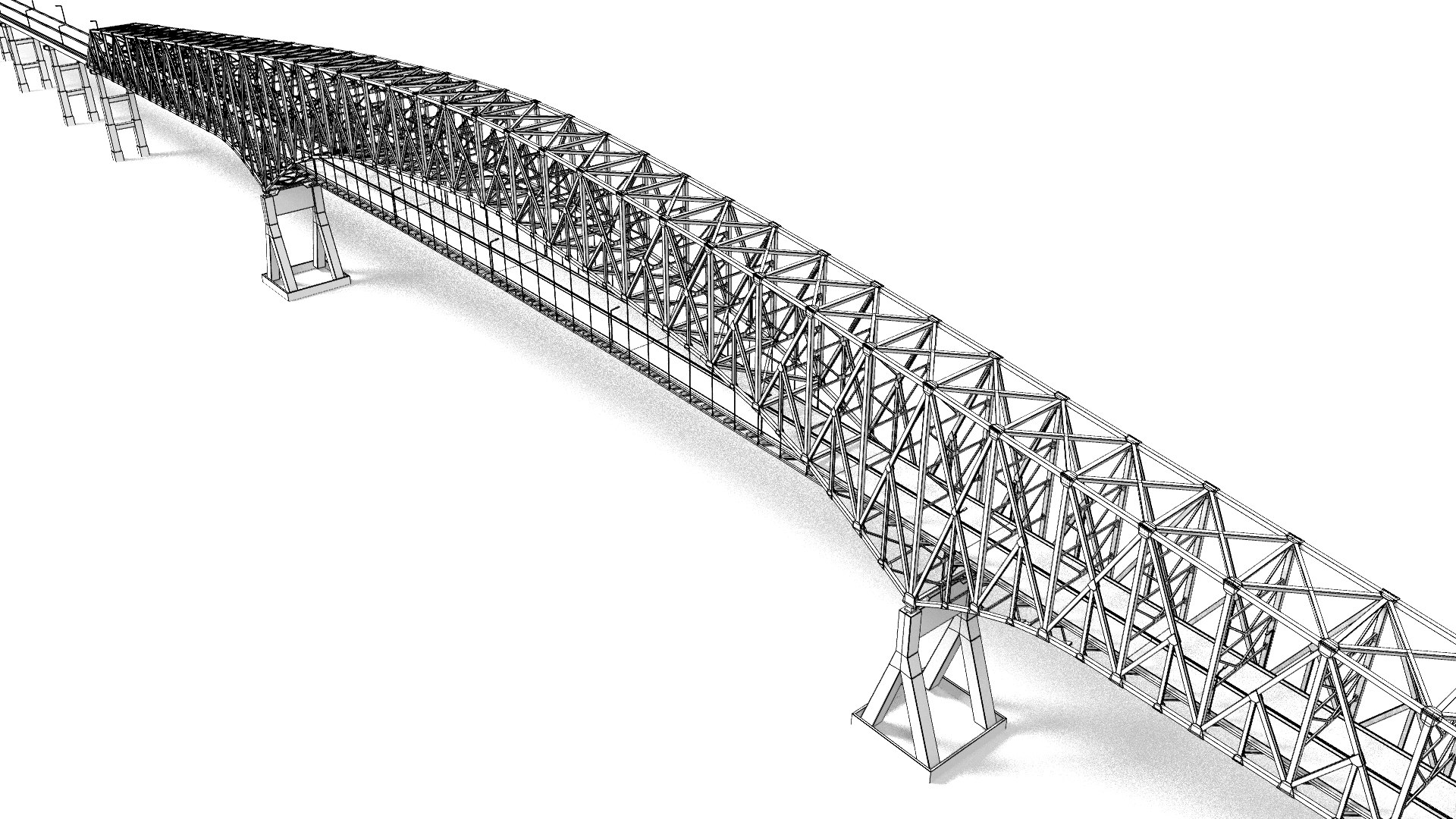 3D Francis Scott Key Bridge - TurboSquid 2209576