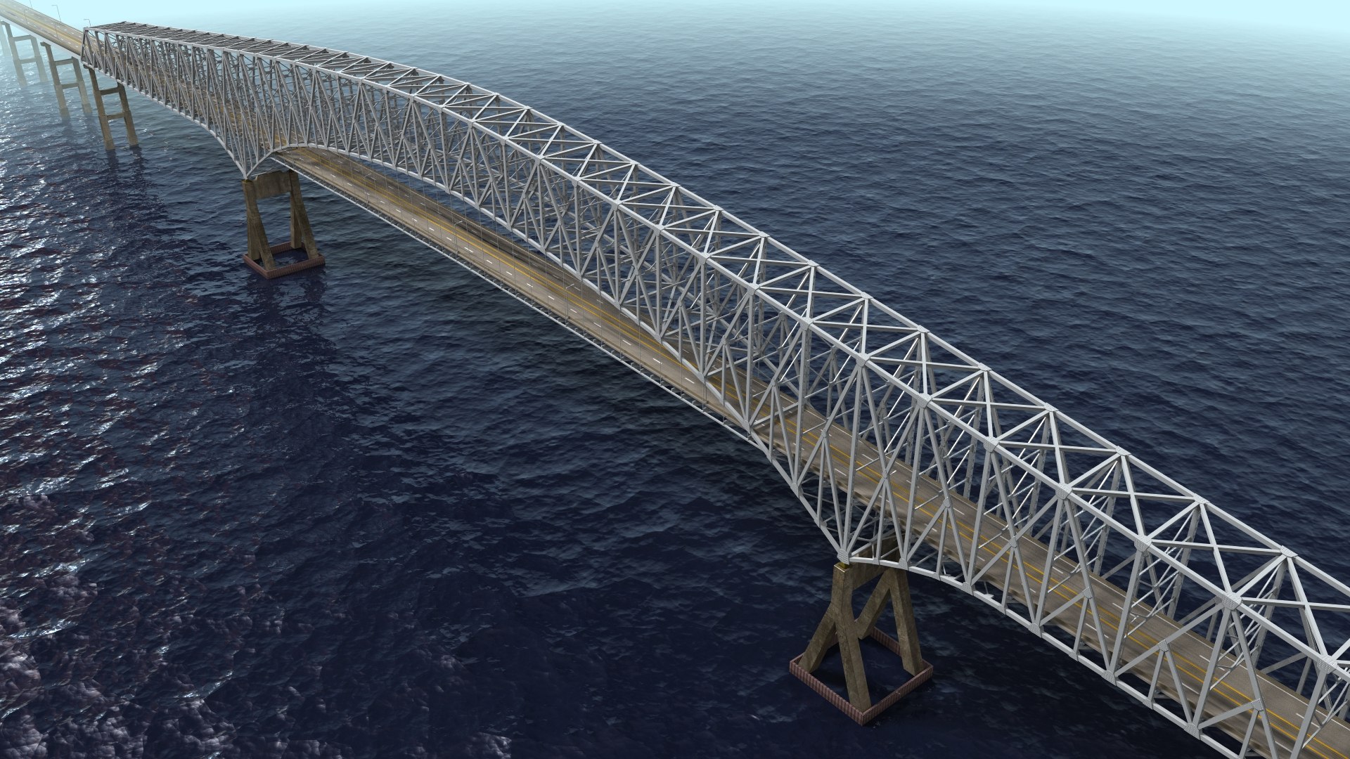 3D Francis Scott Key Bridge - TurboSquid 2209576