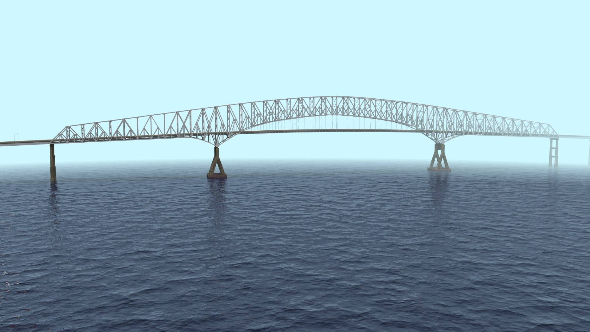 3D Francis Scott Key Bridge - TurboSquid 2209576