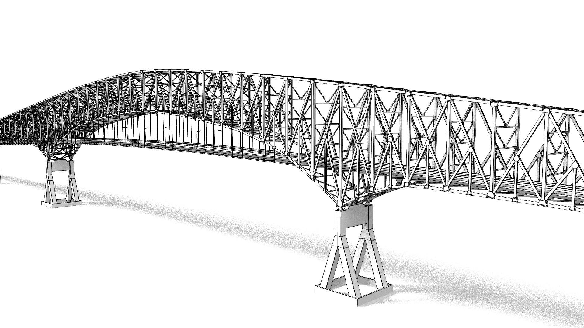 3D Francis Scott Key Bridge - TurboSquid 2209576