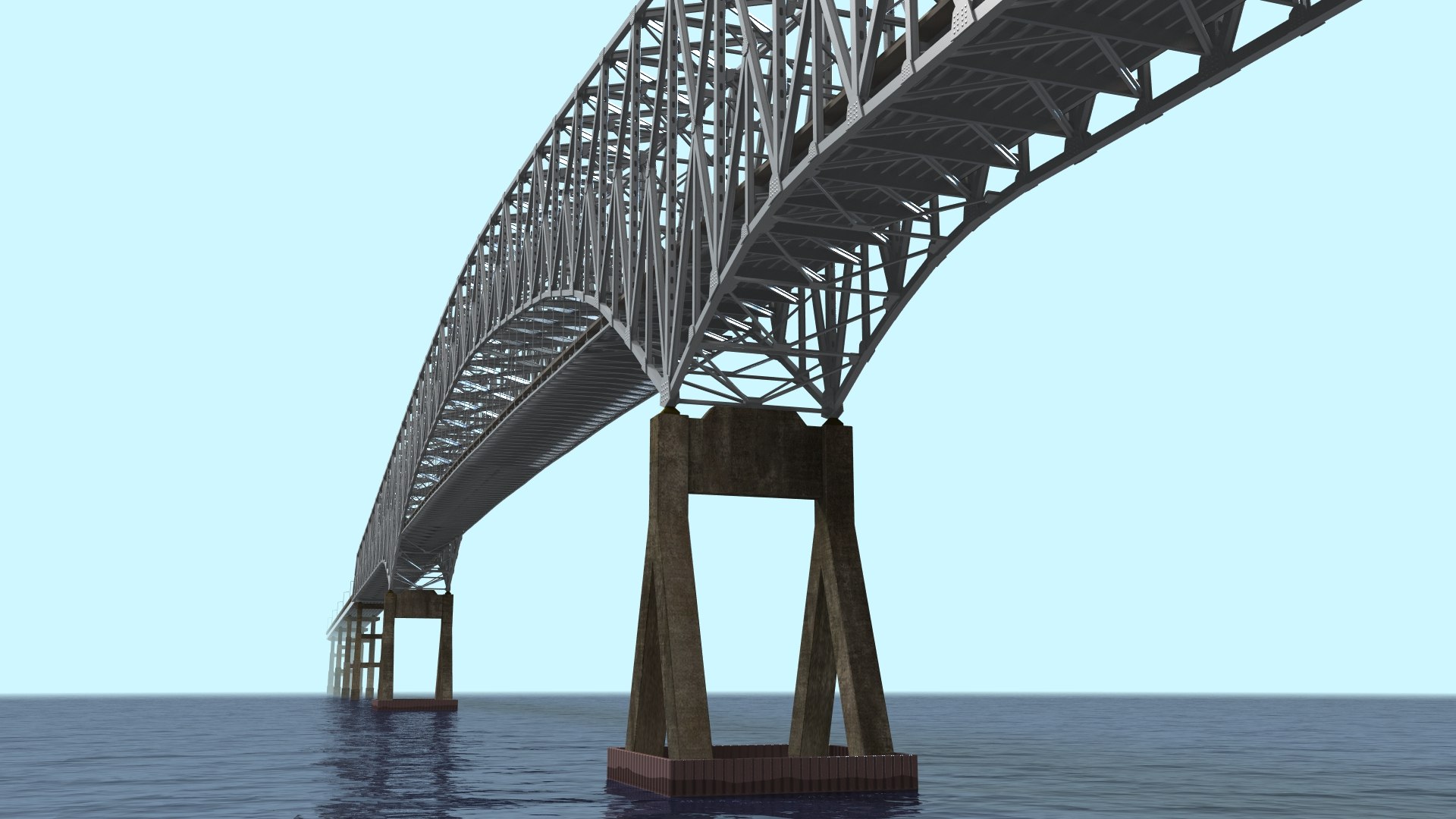 3D Francis Scott Key Bridge - TurboSquid 2209576