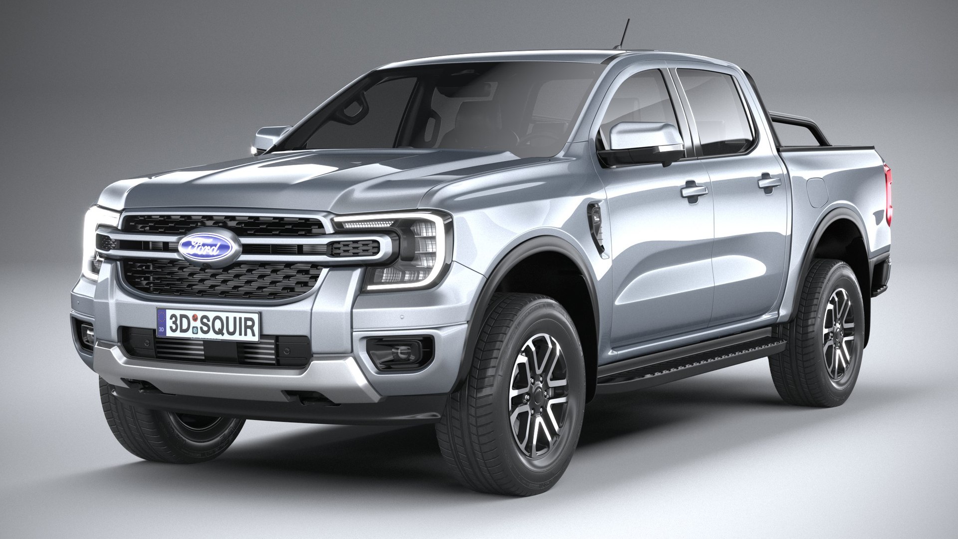 Ford Ranger Sport 2023 3D Model - TurboSquid 2008346