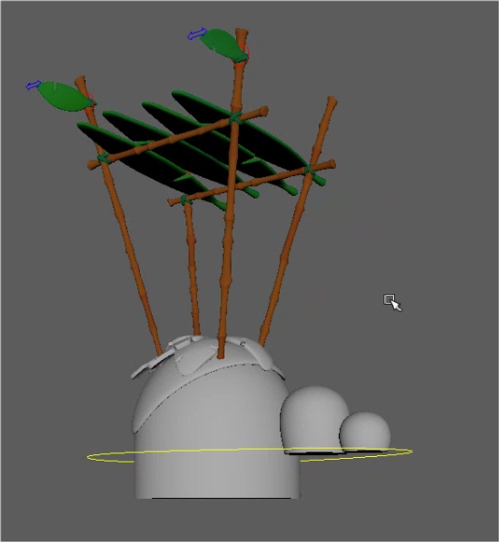 3D Tropical Tower - TurboSquid 1683767