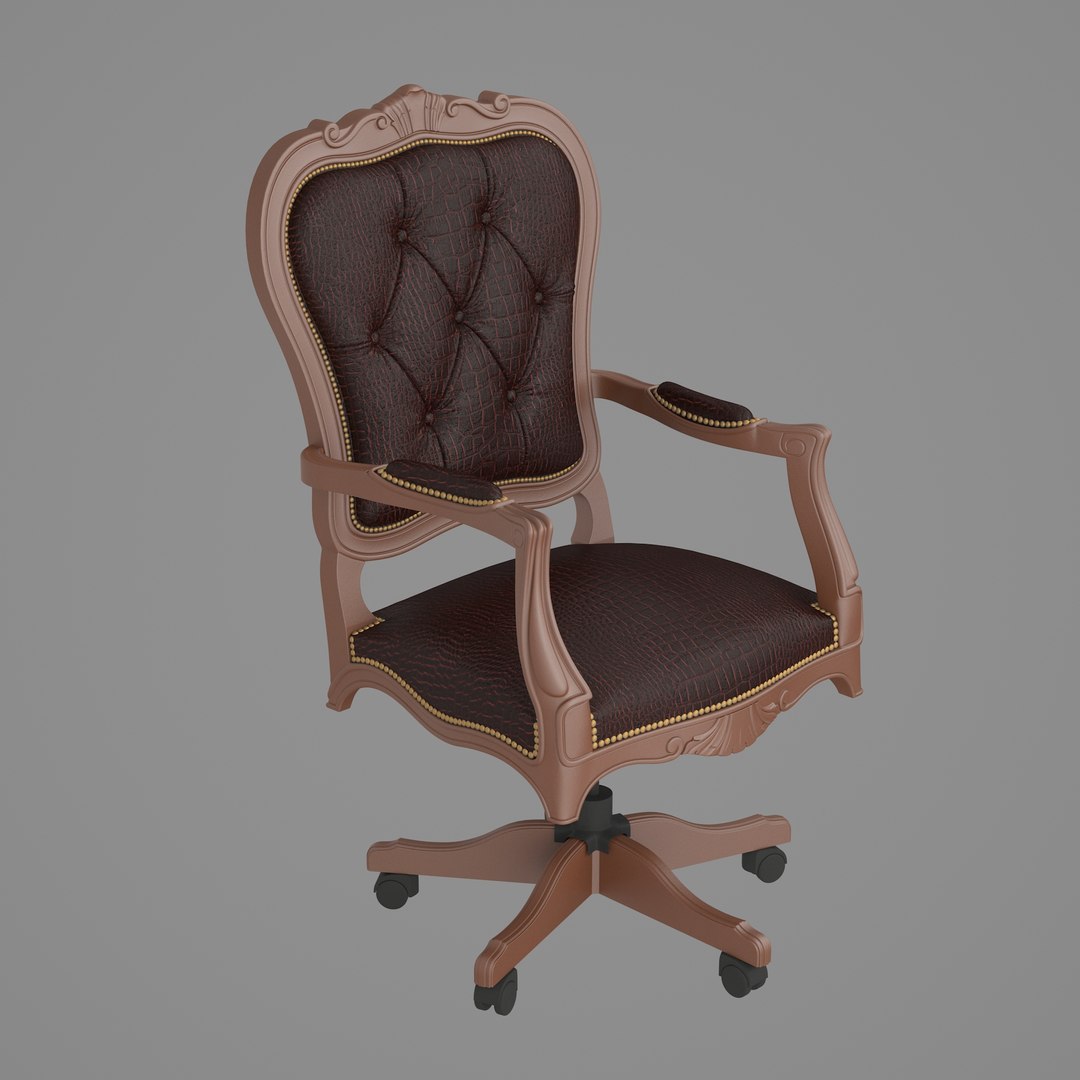 Office Manager Chair 3D model - TurboSquid 2165991
