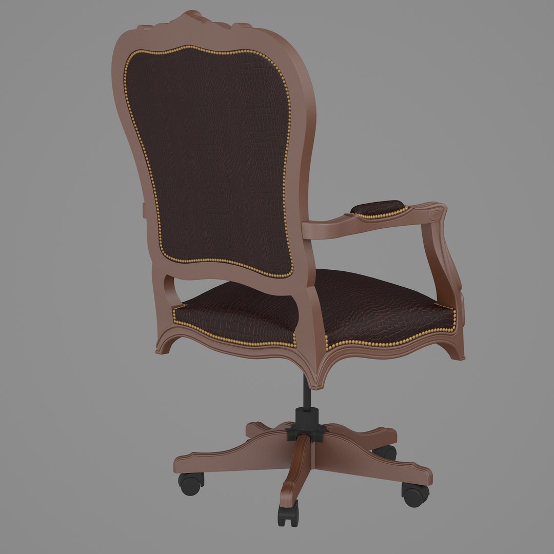 Office Manager Chair 3D model - TurboSquid 2165991