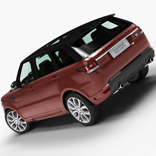 3d 2014 land rover range model