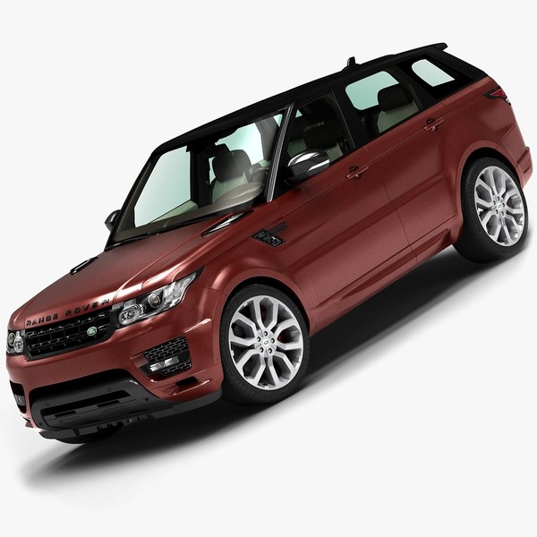 3d 2014 land rover range model
