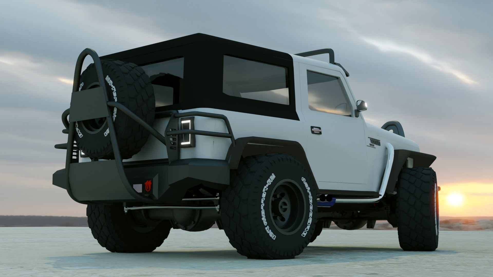 3D Mahindra Thar 2015 3D Model - TurboSquid 2018991