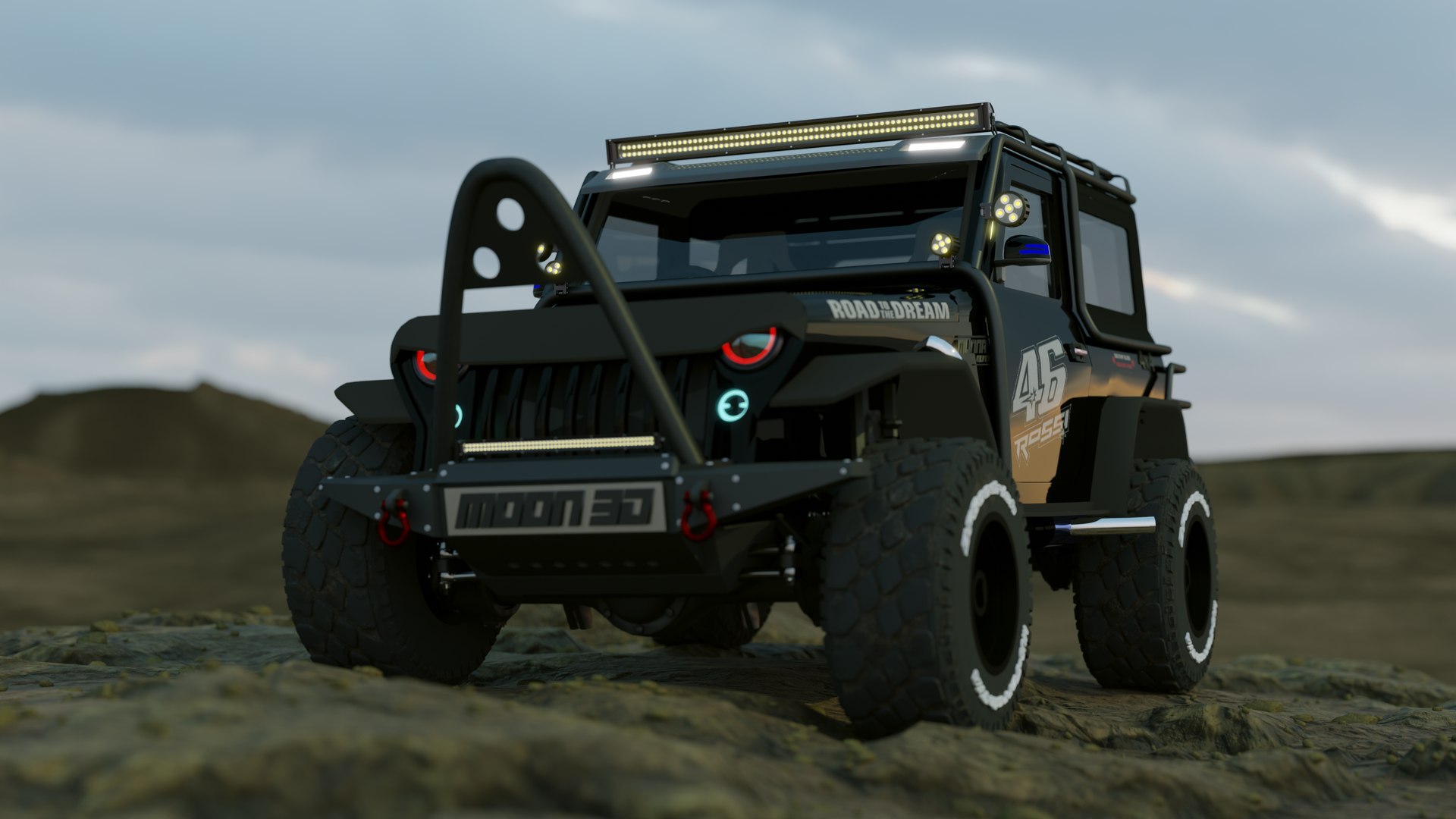 3D Mahindra Thar 2015 3D Model - TurboSquid 2018991