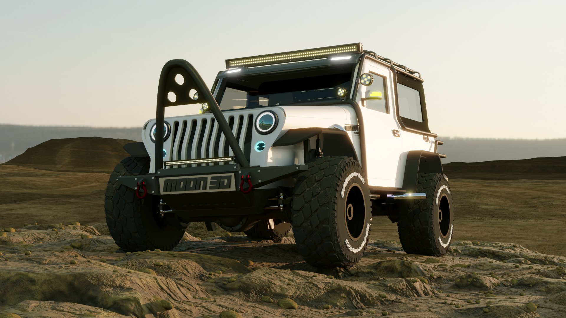 3D Mahindra Thar 2015 3D Model - TurboSquid 2018991