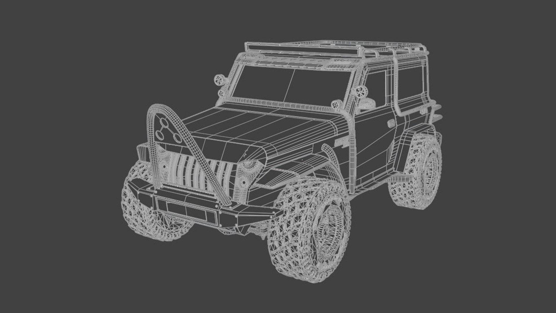 3D Mahindra Thar 2015 3D Model - TurboSquid 2018991
