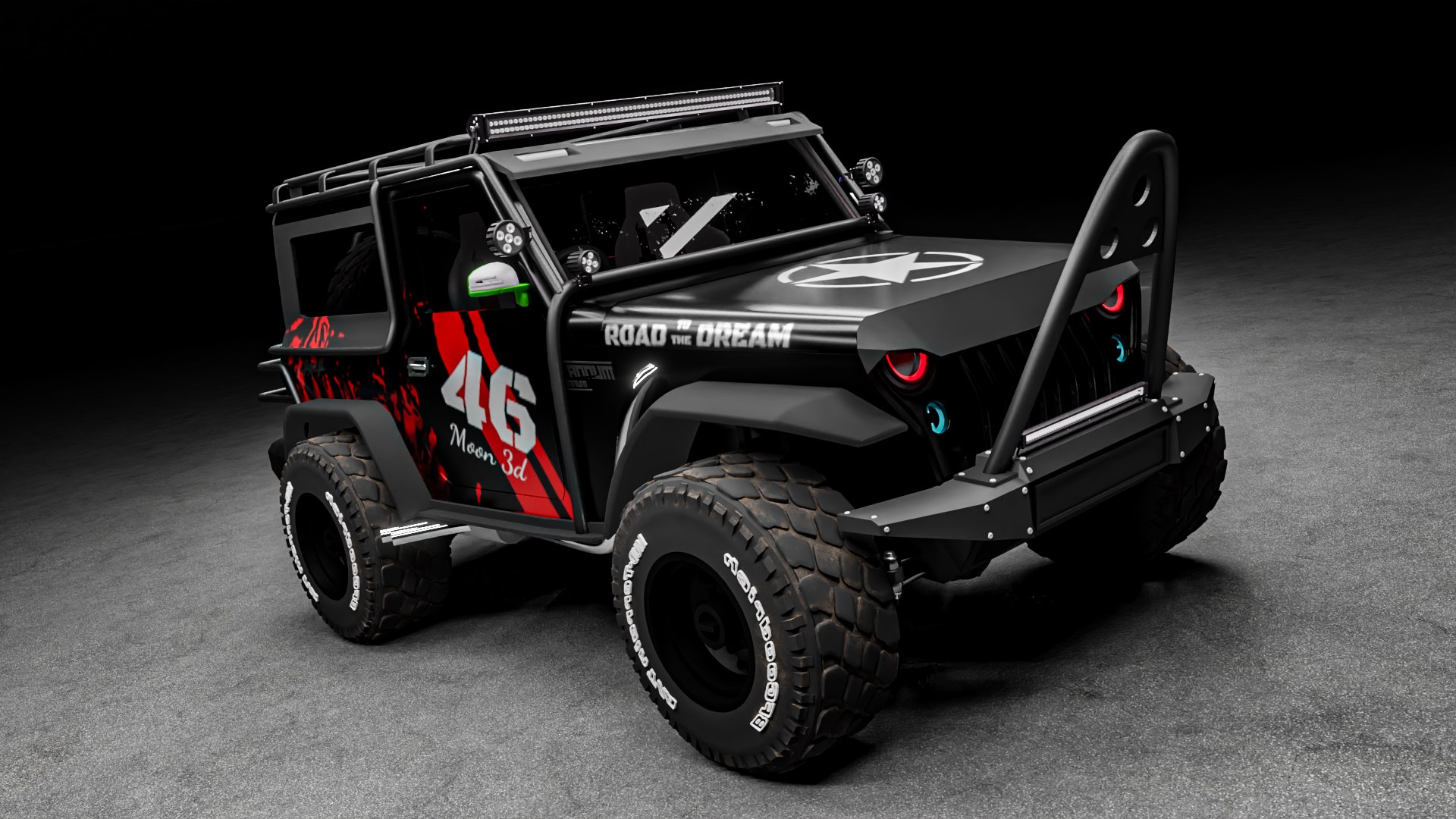 3D Mahindra Thar 2015 3D Model - TurboSquid 2018991