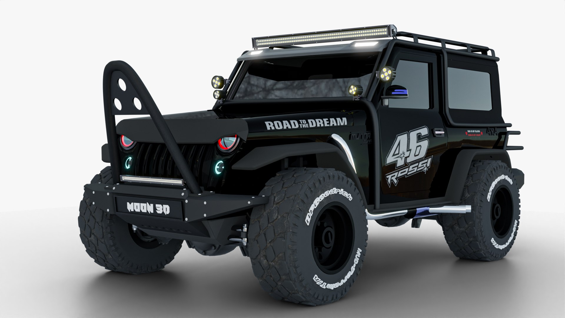 3D Mahindra Thar 2015 3D Model - TurboSquid 2018991