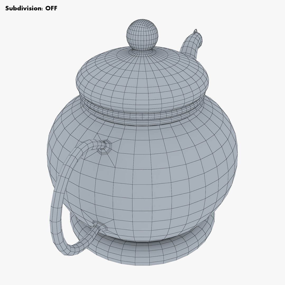 Glass Teapot 350ml M 1 3D Model - TurboSquid 2119548