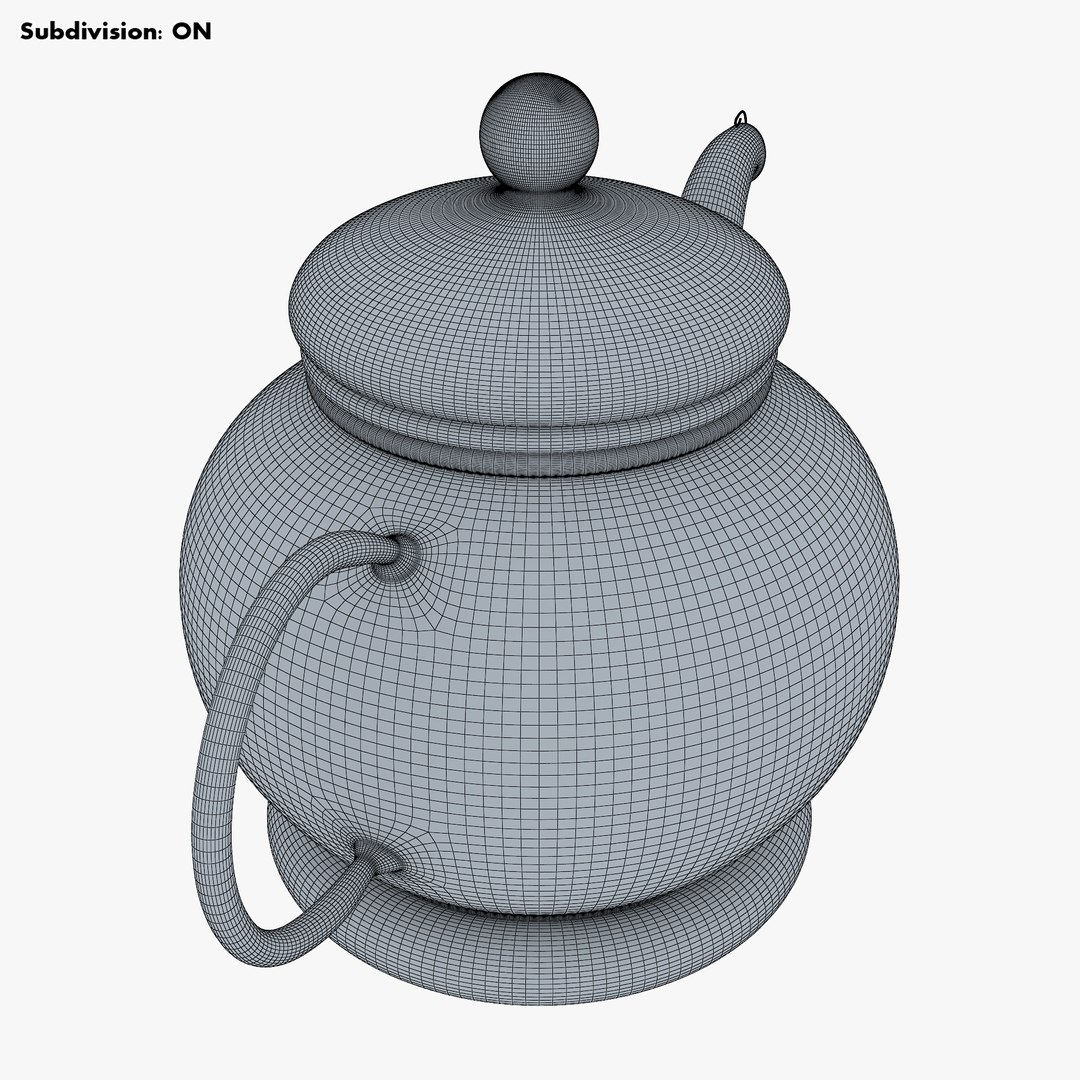 Glass Teapot 350ml M 1 3D Model - TurboSquid 2119548