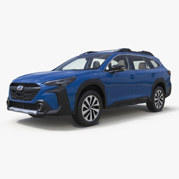 modelo 3d Subaru Outback 2025 Azul Simplificado - TurboSquid 2357920