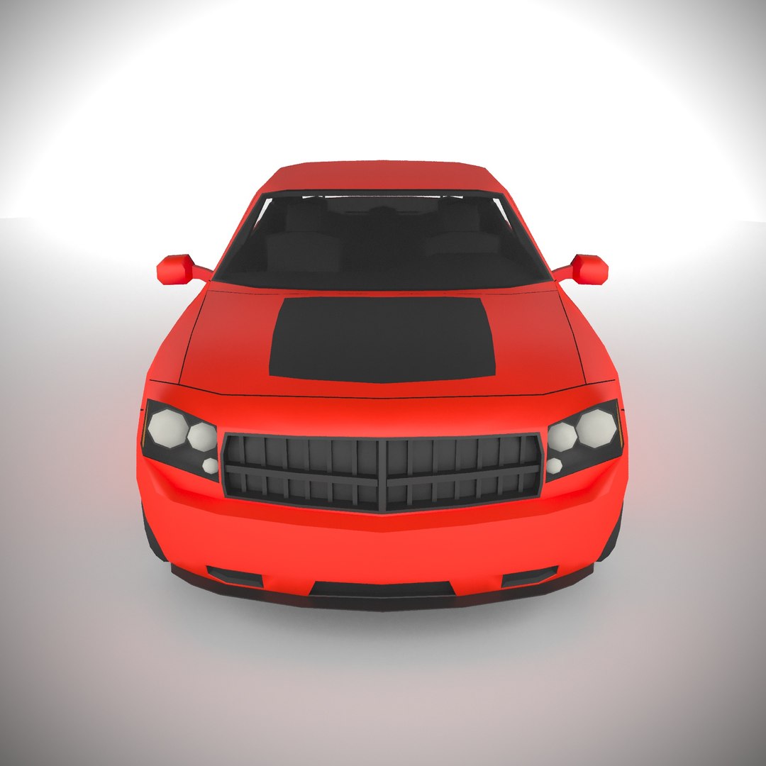 3 Muscle Cars Pack 3D - TurboSquid 1562419