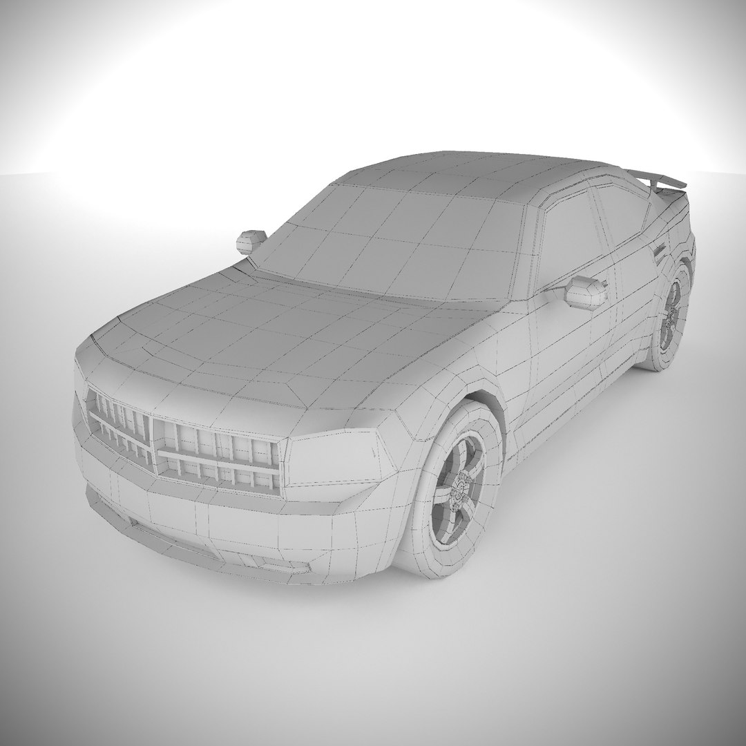 3 Muscle Cars Pack 3D - TurboSquid 1562419