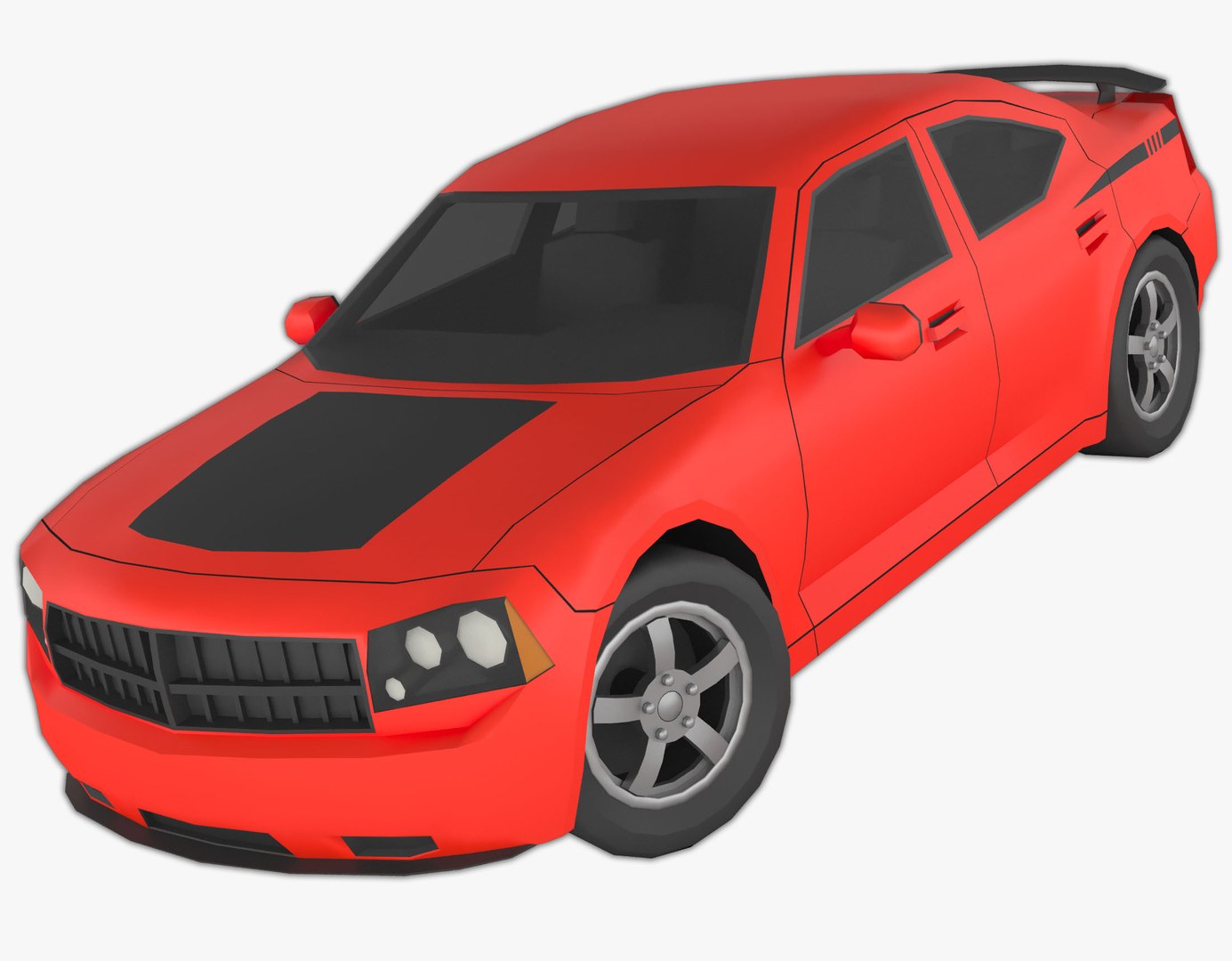 3 Muscle Cars Pack 3D - TurboSquid 1562419
