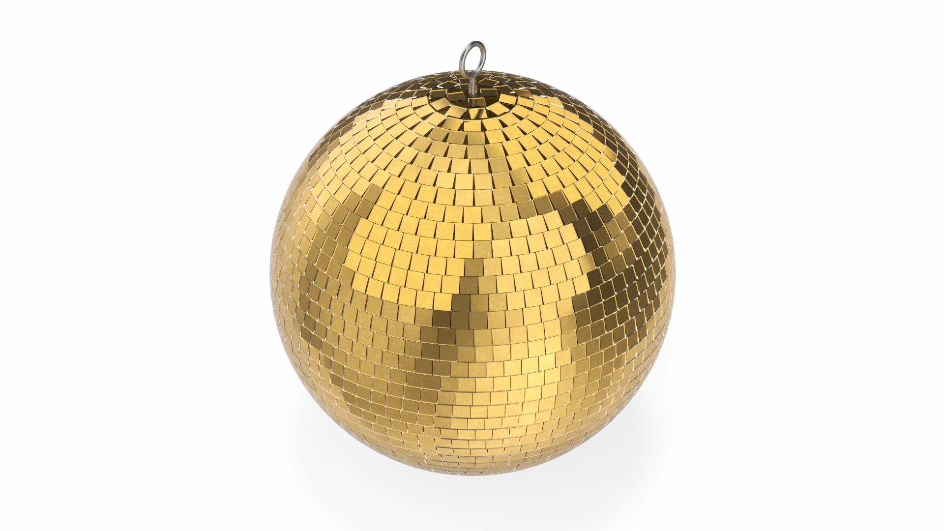 Gold Yellow Disco Ball 3D Model - TurboSquid 2163602