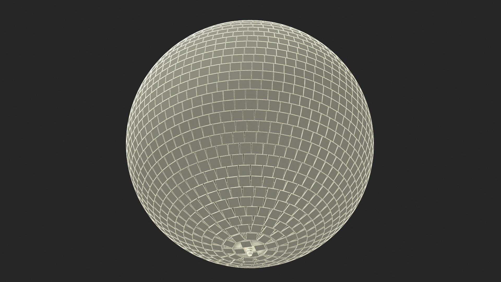 Gold Yellow Disco Ball 3D Model - TurboSquid 2163602