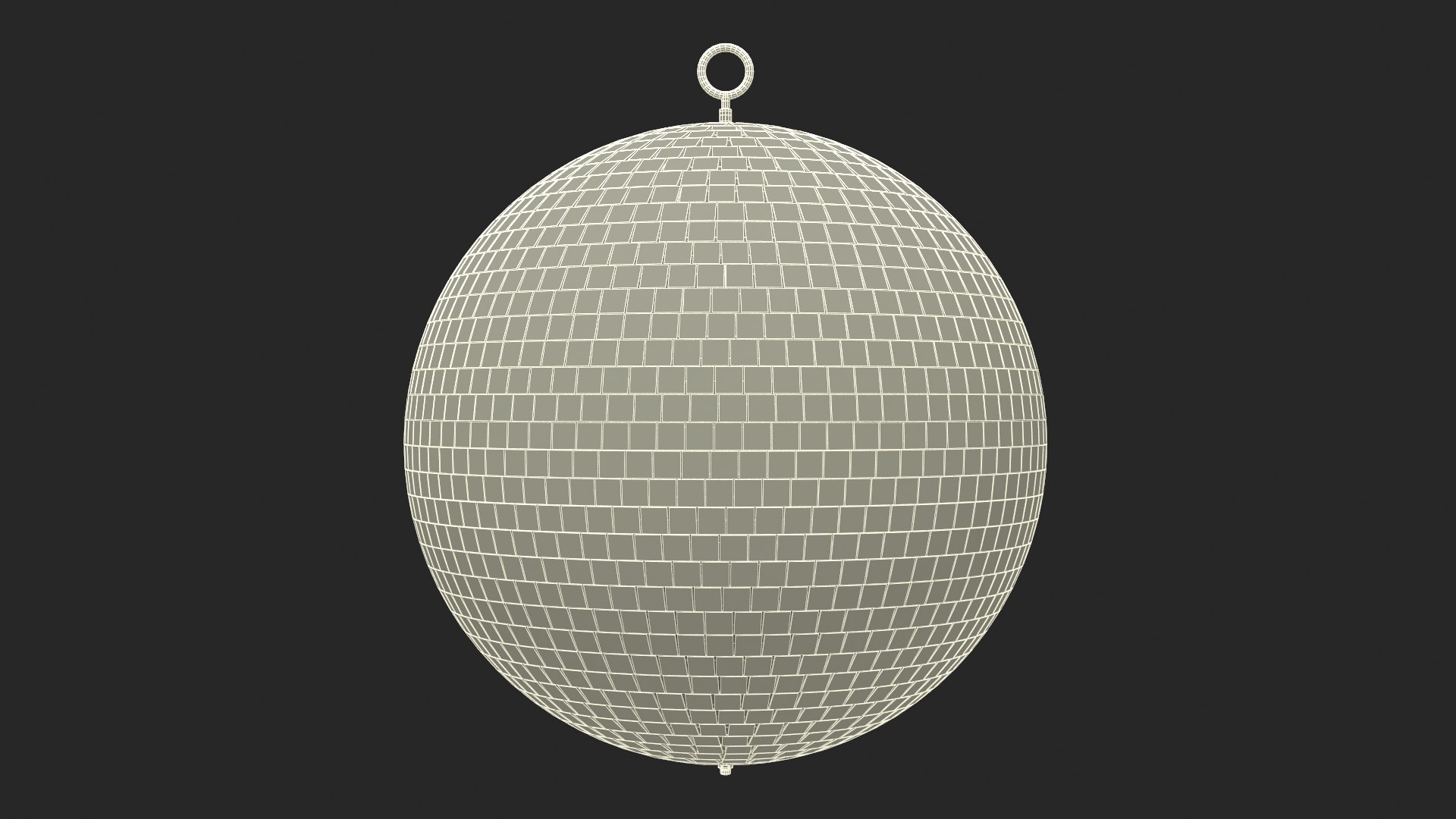 Gold Yellow Disco Ball 3D Model - TurboSquid 2163602