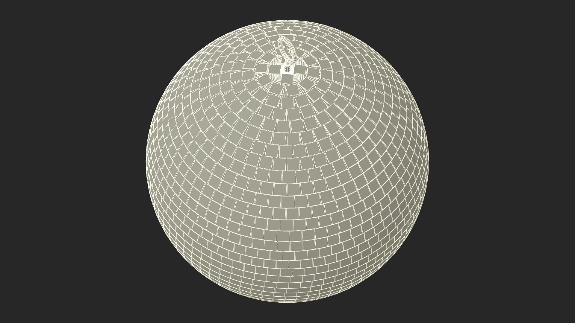 Gold Yellow Disco Ball 3D Model - TurboSquid 2163602