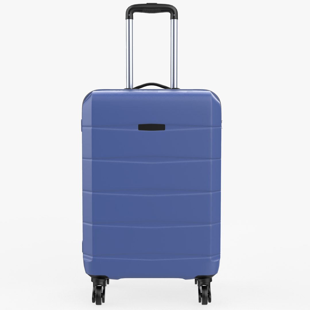 3D Stylish Suitcase Model - TurboSquid 2048547