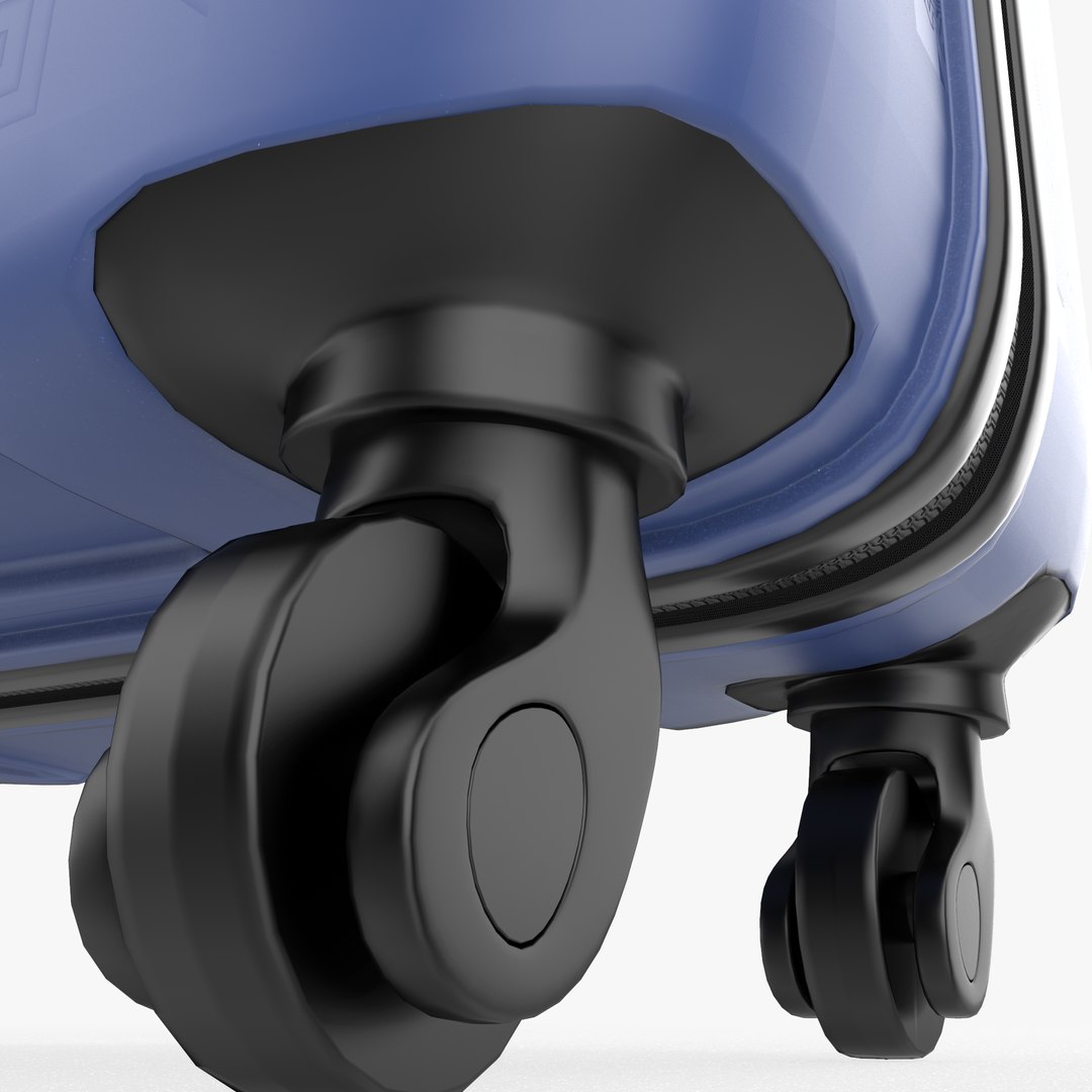 3D Stylish Suitcase Model - TurboSquid 2048547