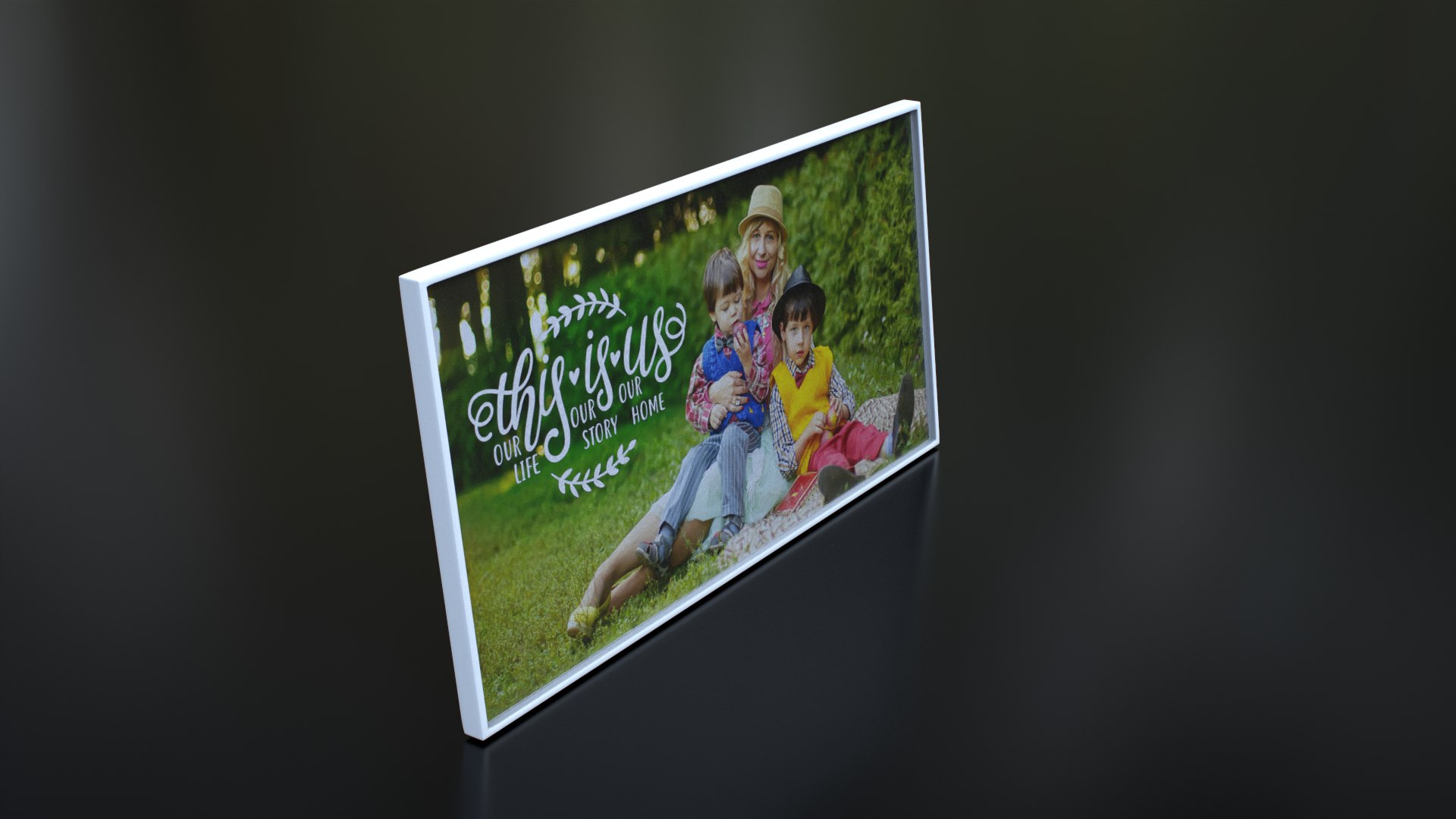 3D Photo Frame Model - TurboSquid 2194143