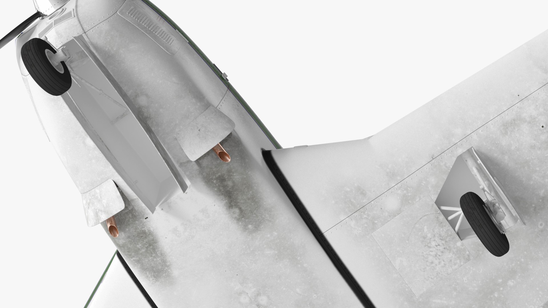 3D Light Aircraft Beechcraft Bonanza Rigged For Maya - TurboSquid 2230551