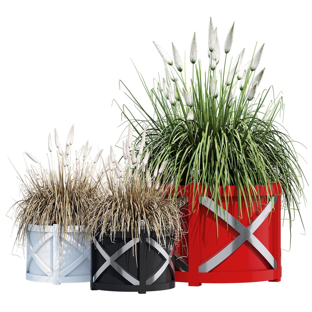 3D model Round cross pot - TurboSquid 1903489