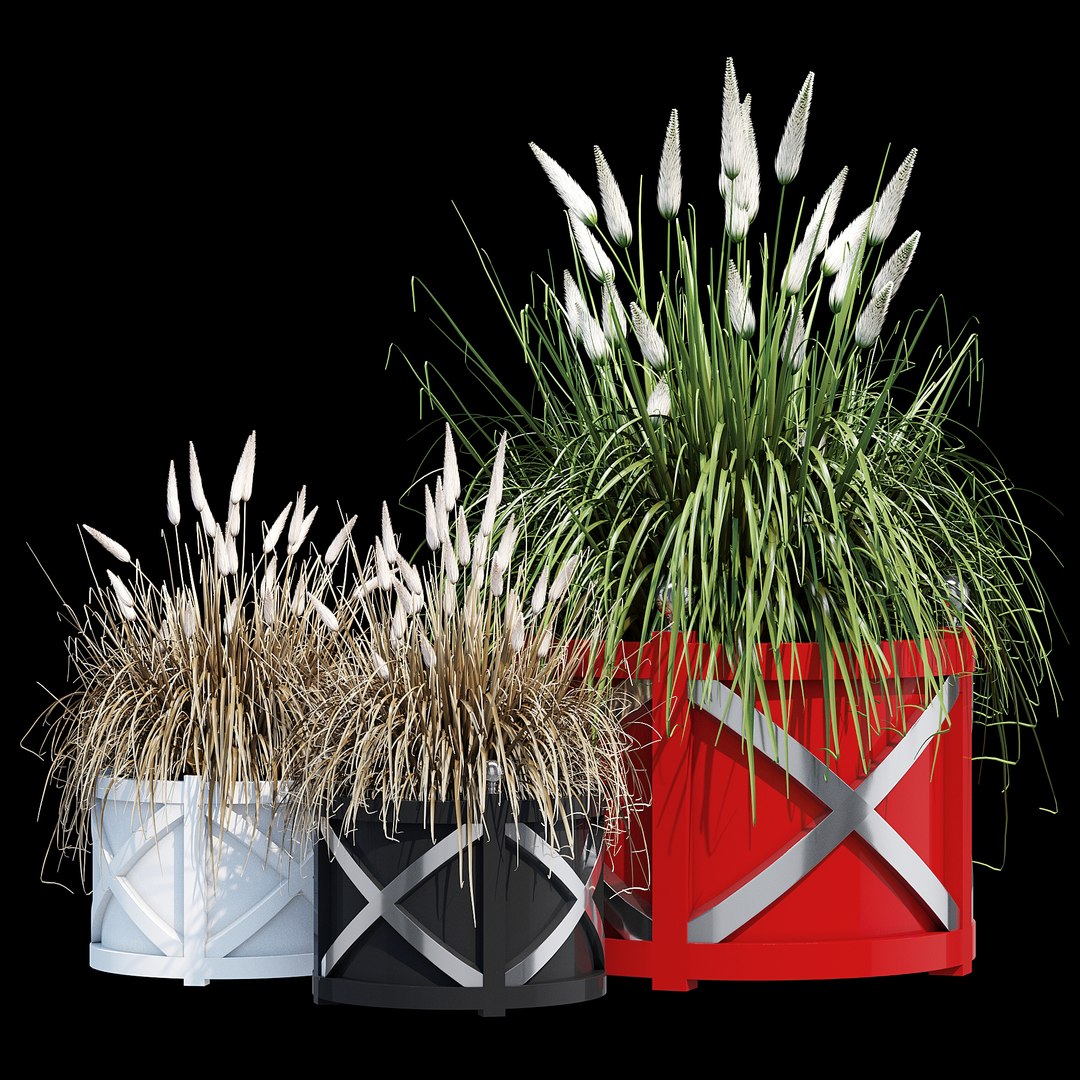 3D model Round cross pot - TurboSquid 1903489