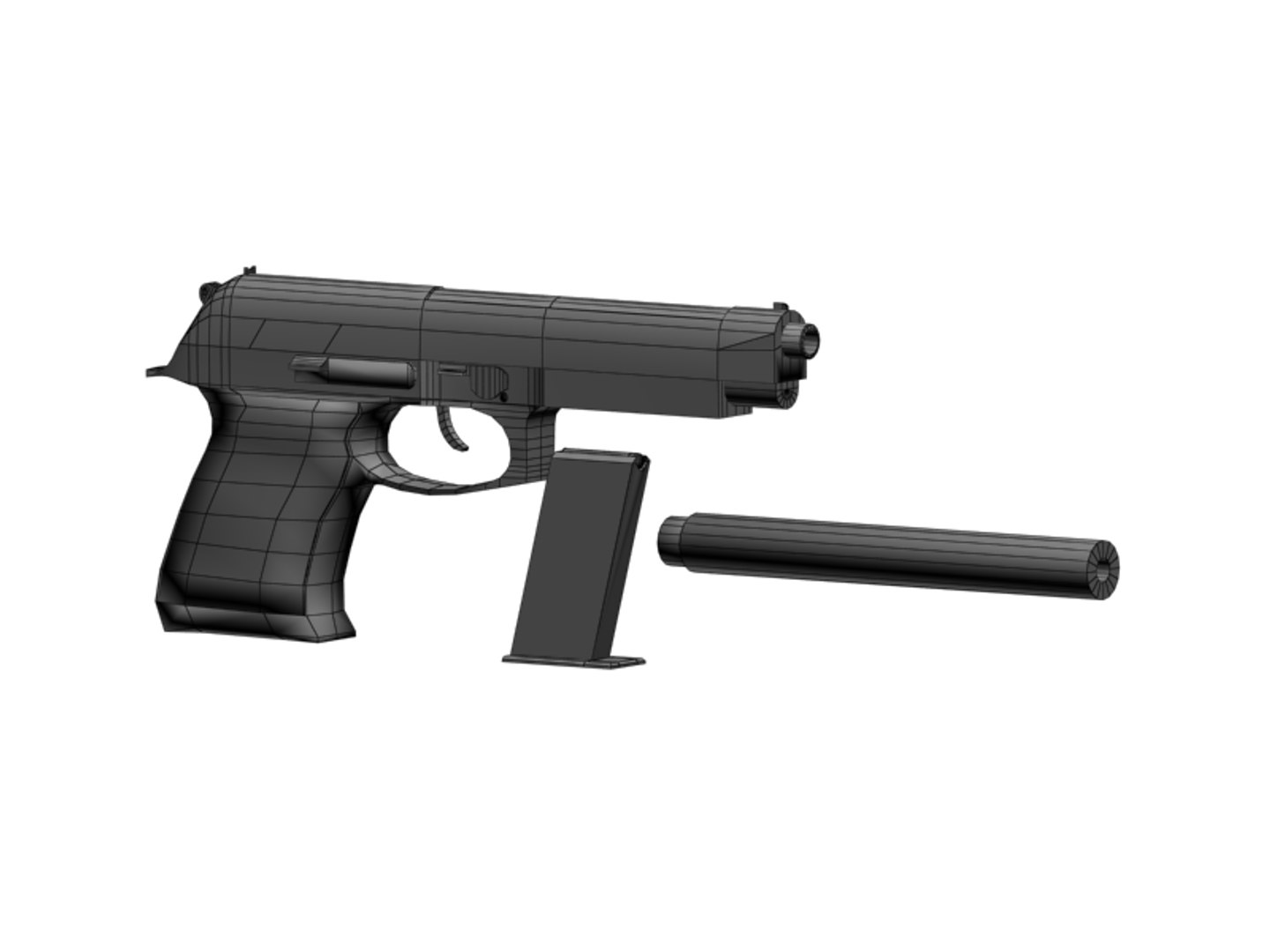 Weapon Gun 3D Model - TurboSquid 1367078