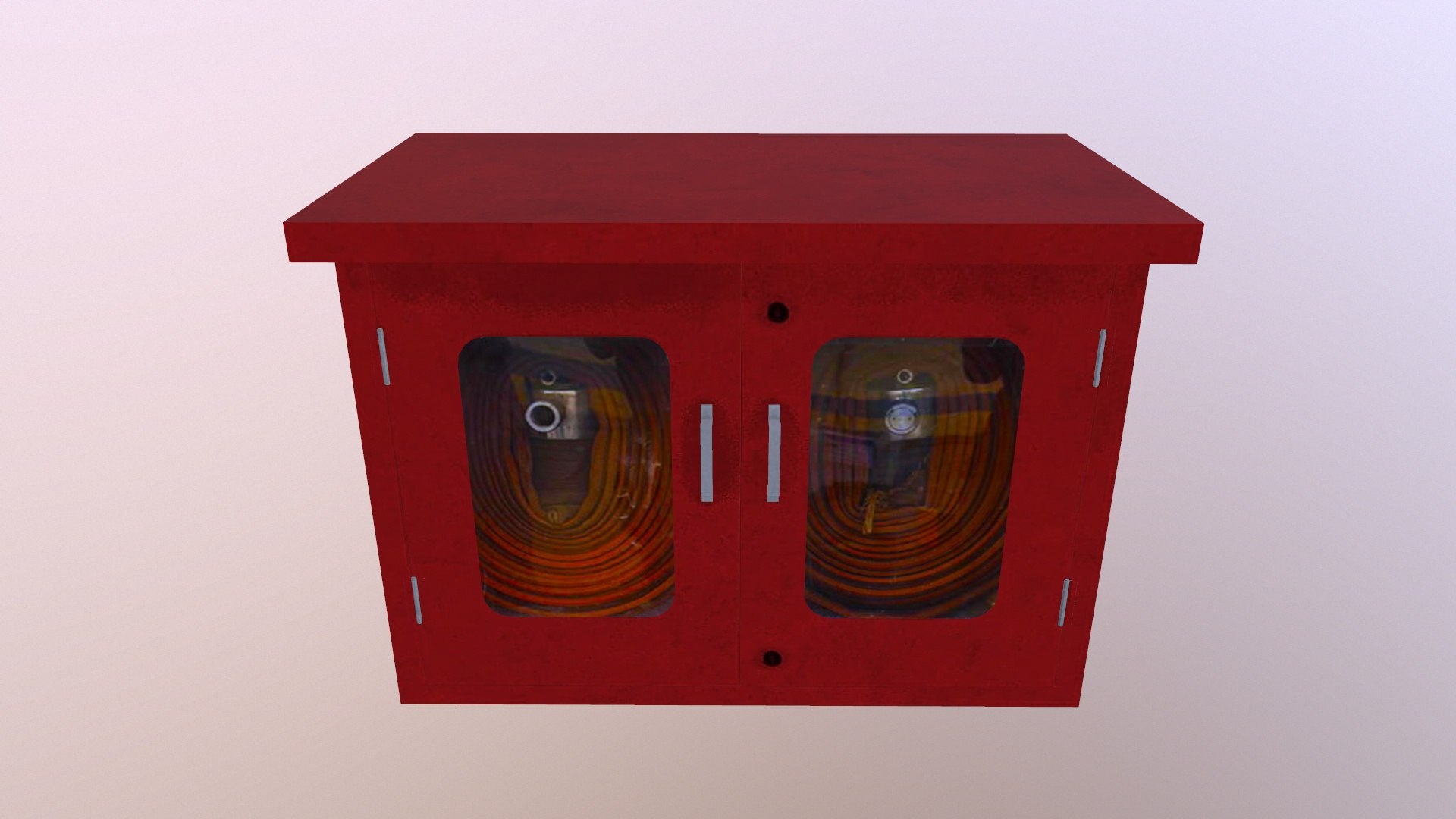 3D Model Fire Hose Box - TurboSquid 2291863