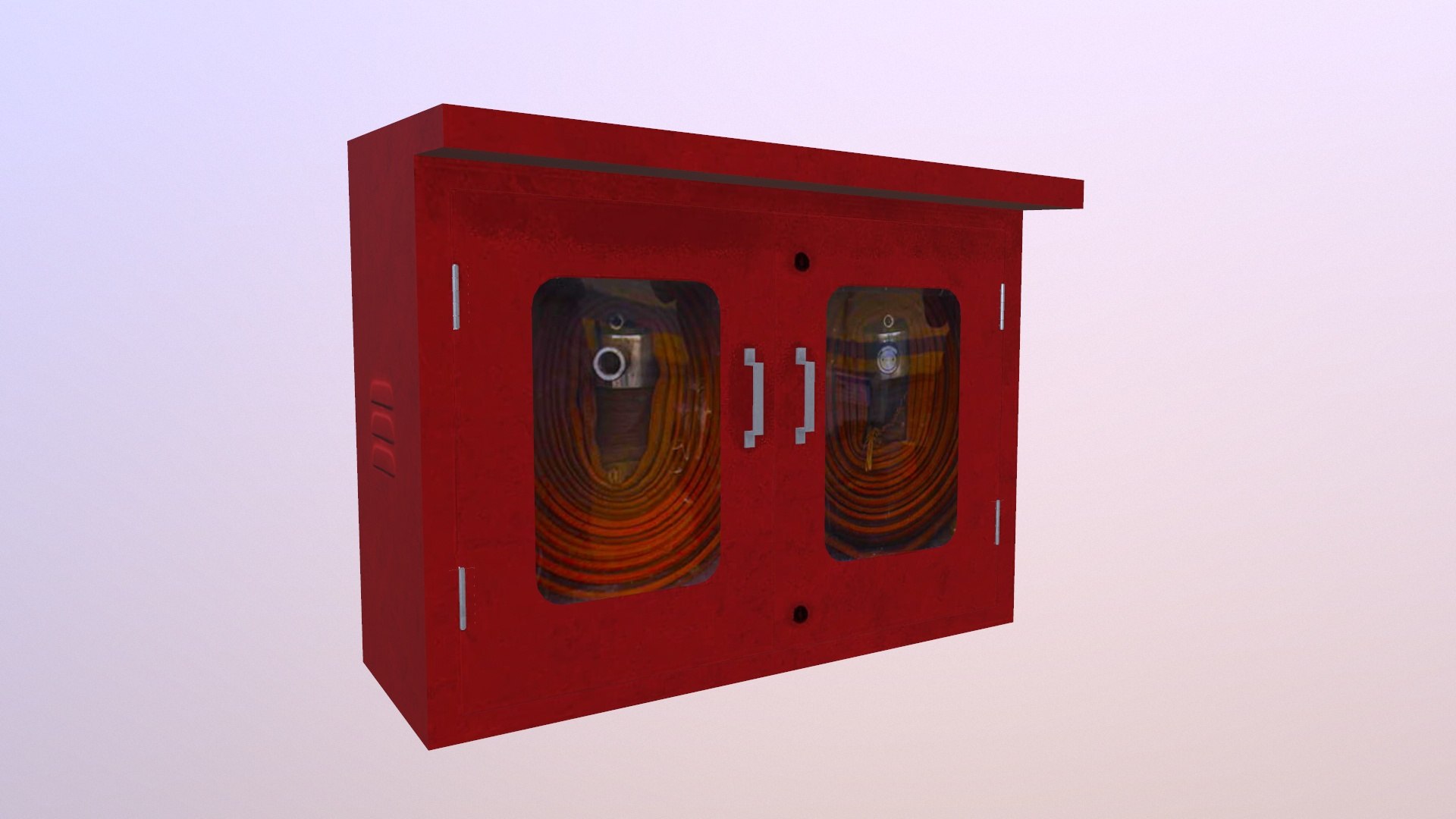 3D Model Fire Hose Box - TurboSquid 2291863