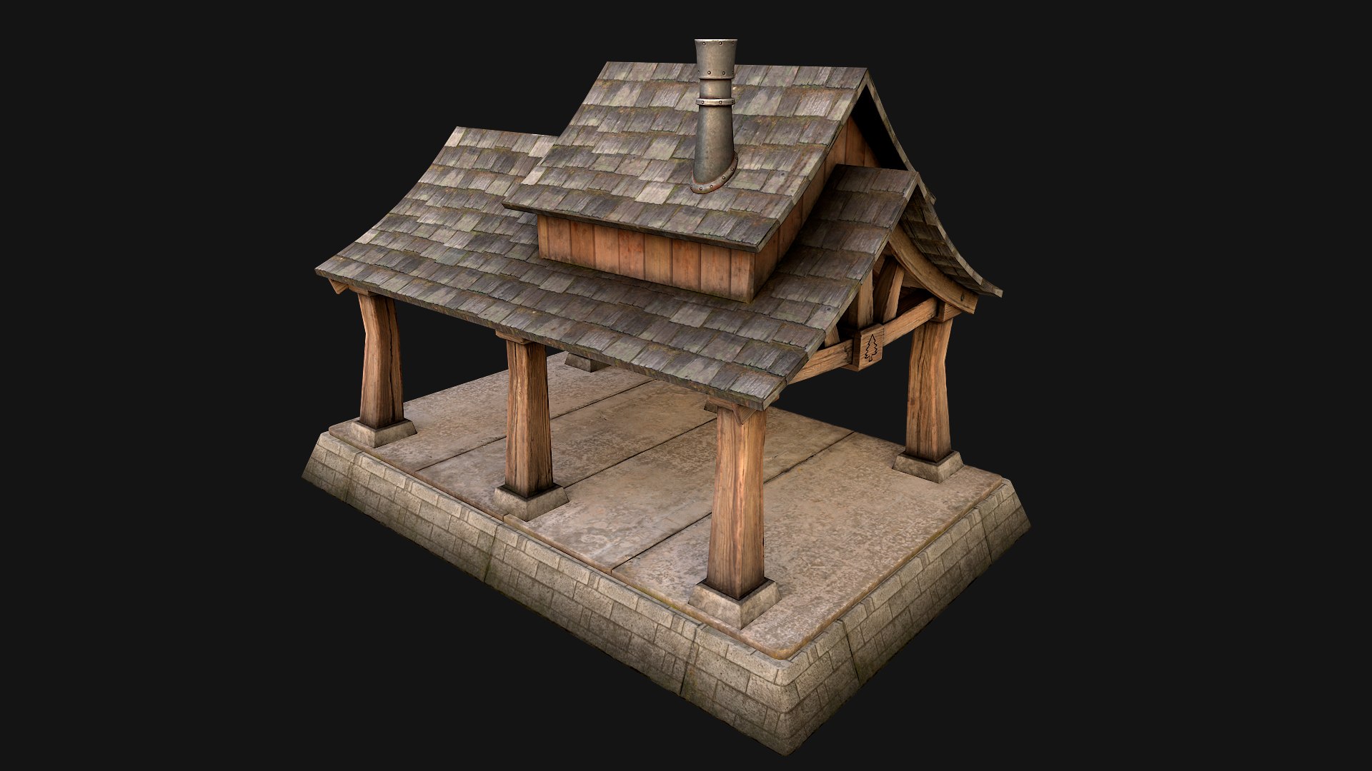 Medieval Storage 3D model - TurboSquid 1876061