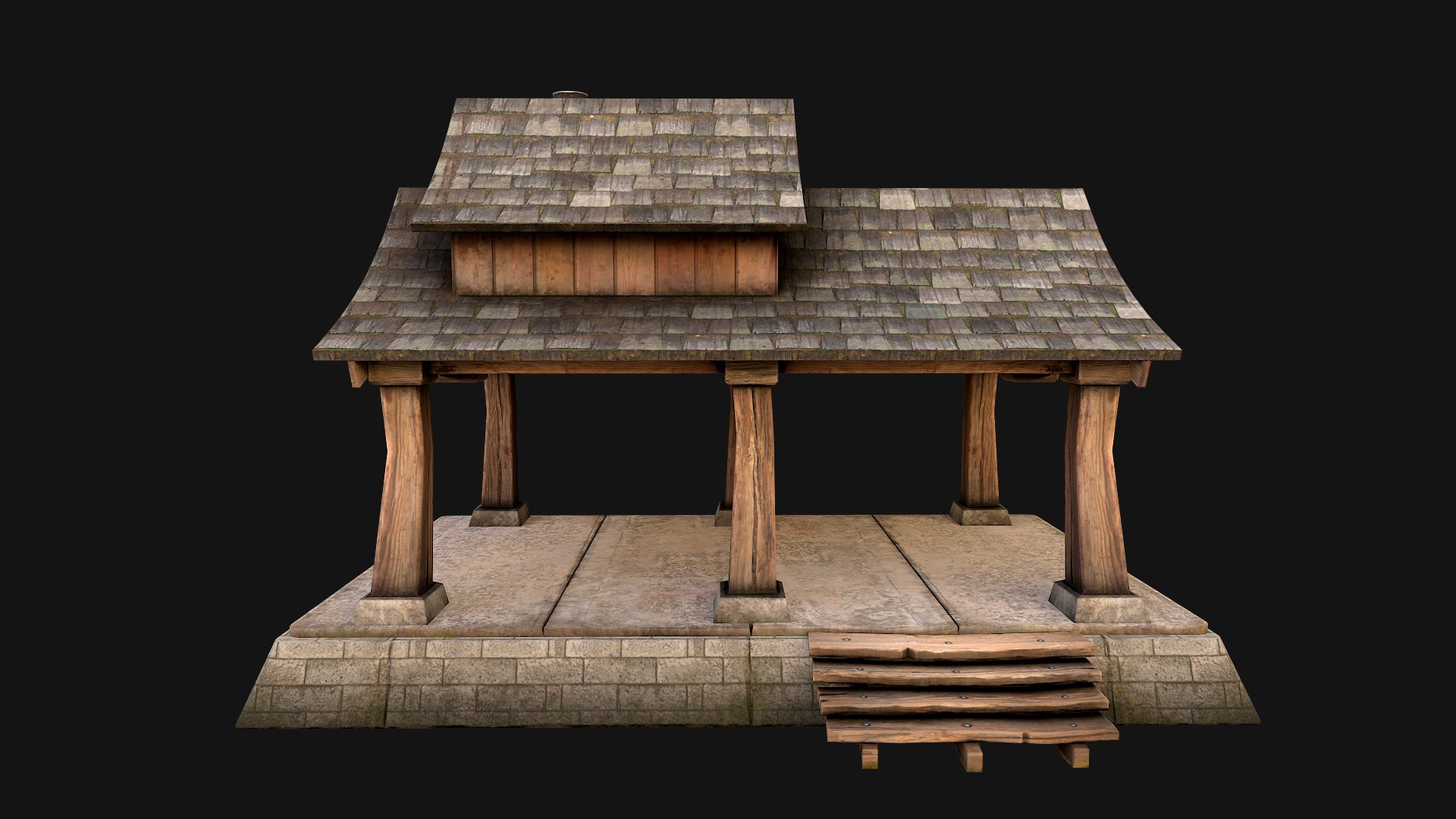 Medieval Storage 3D model - TurboSquid 1876061