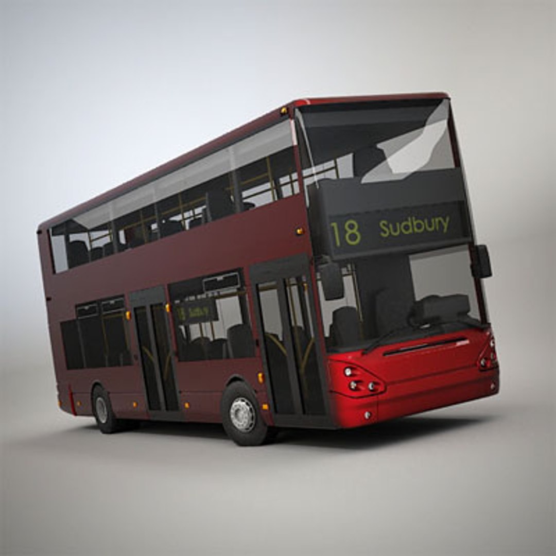 3d Double Decker Model