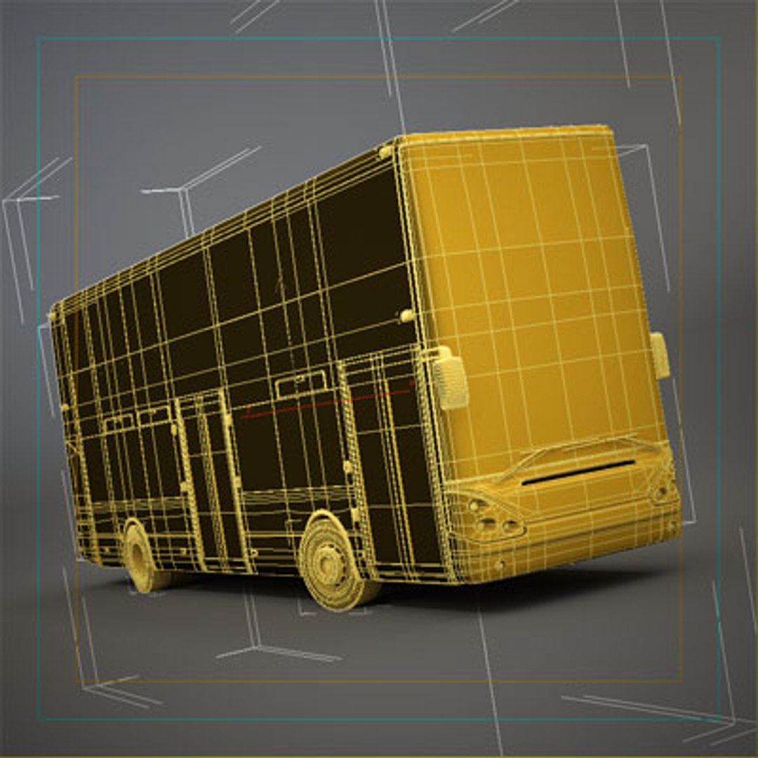 3d Double Decker Model