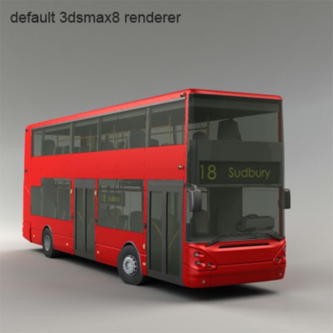 3d Double Decker Model