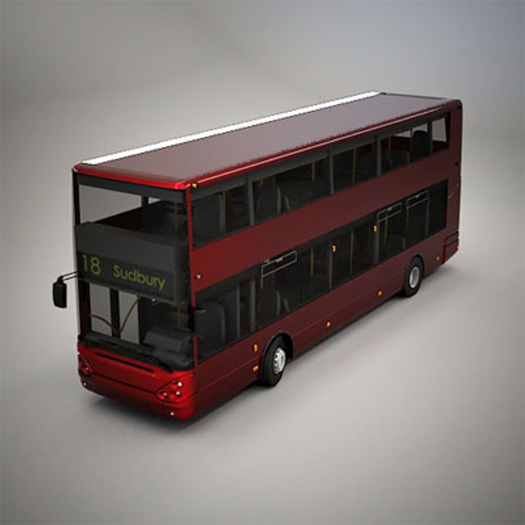 3d Double Decker Model