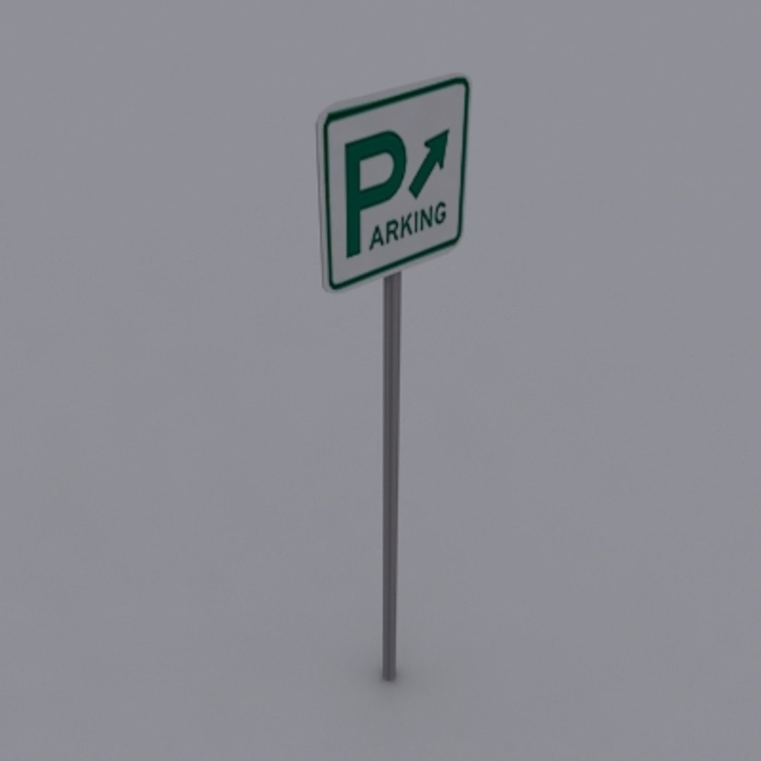 3d Highway Road Information Signs