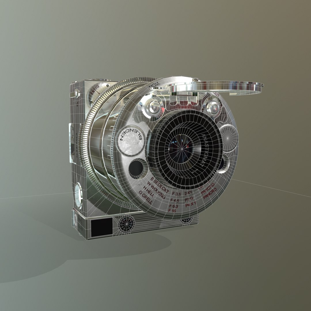 Compass Cameras 3D Model - TurboSquid 1234425