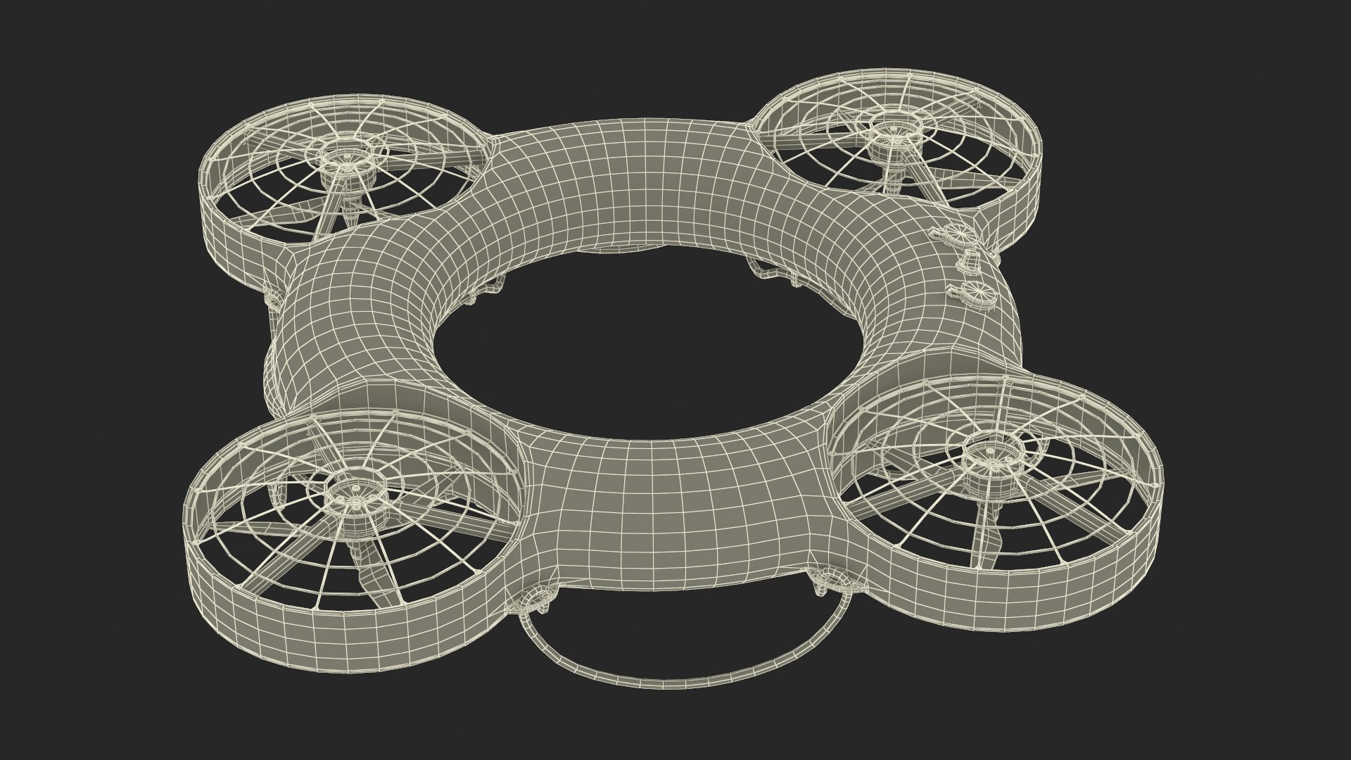 Water Rescue Drone Orange 3D Model - TurboSquid 2247269